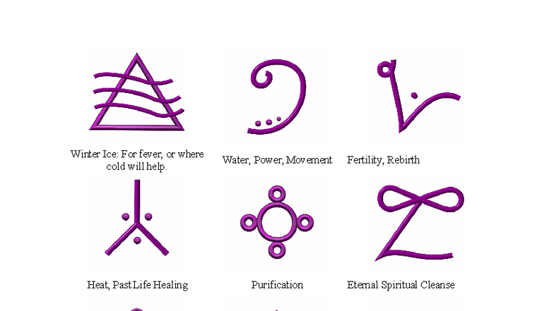 Violet Flame Reiki 1 - Winter Ice: For fever, or where cold will help ...