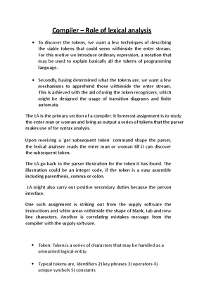 [Solved] Compare THREE different ways in which individuals from a specific - Compiler Design and ...