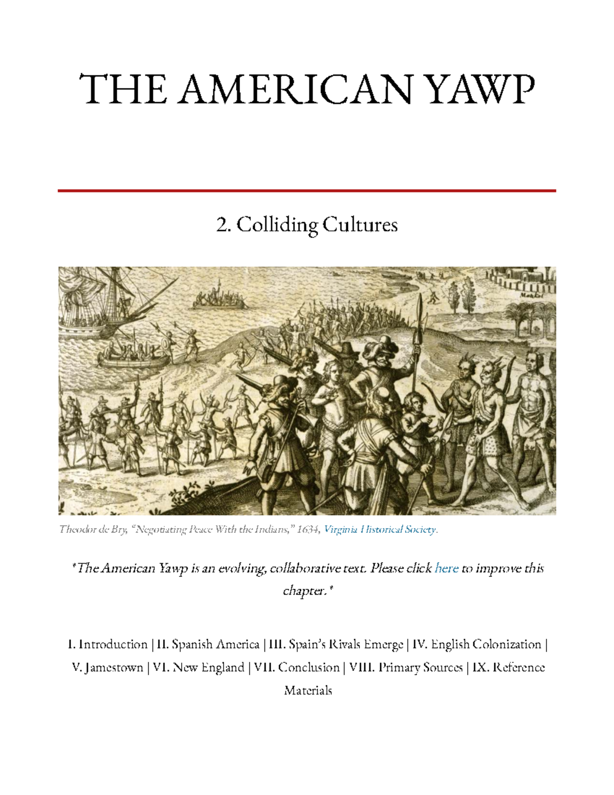 Final Exam Notes: English Colonization & Cultural Encounters in America ...
