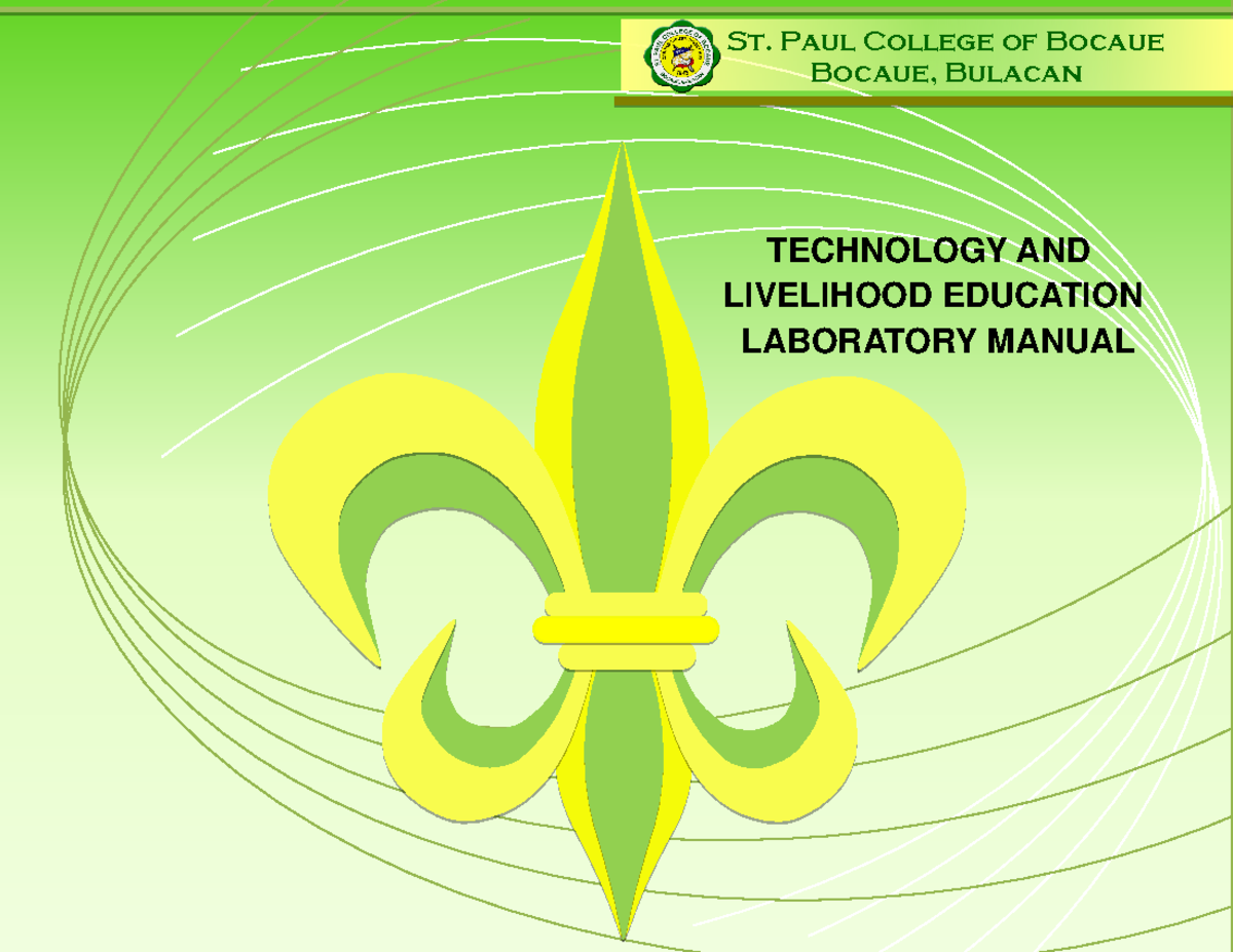 Tle-laboratory-manualdocx compress - TECHNOLOGY AND LIVELIHOOD ...