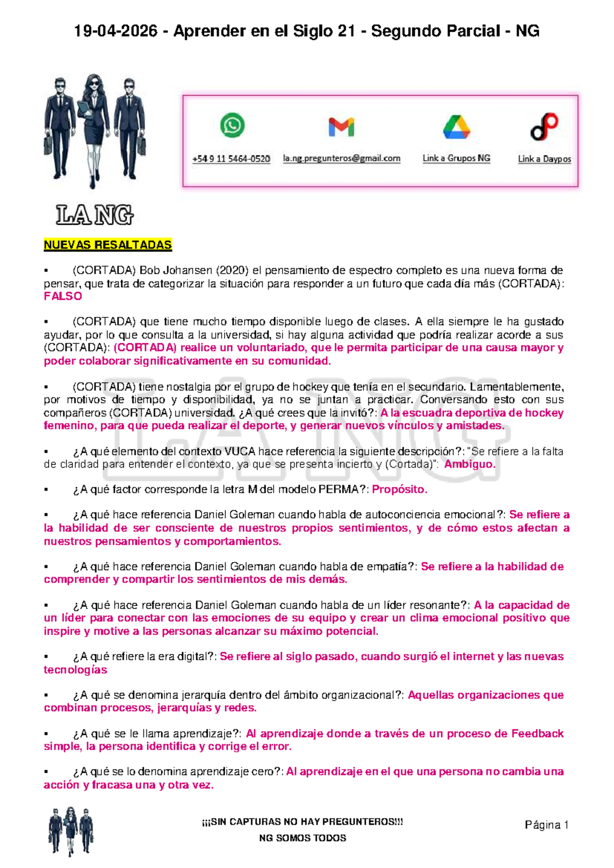 Aprender en el Siglo 21: Segundo Parcial NG - Resumen y Reflexiones ...