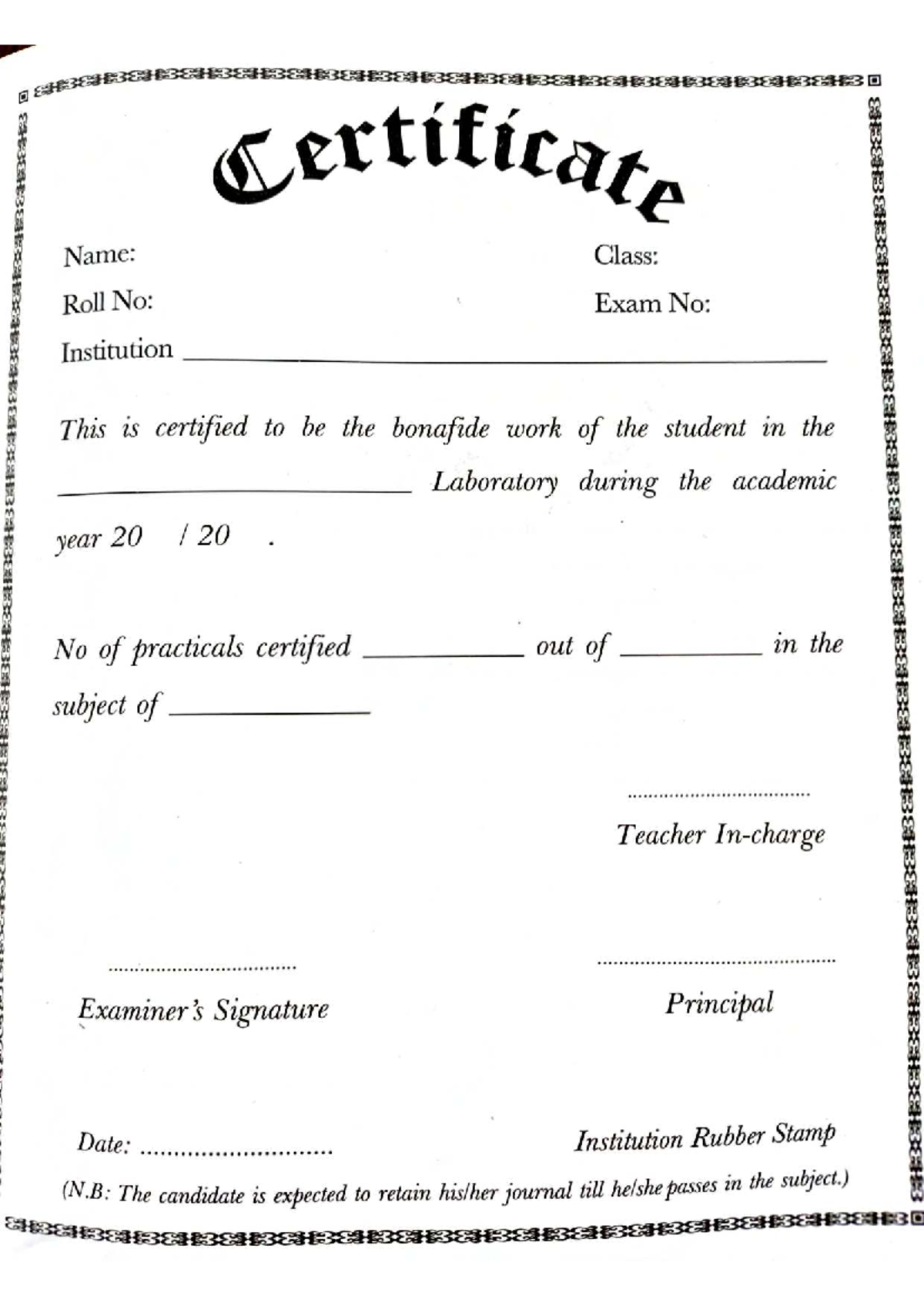 Practical File: Physics Experiments for 12EM Students - Studocu