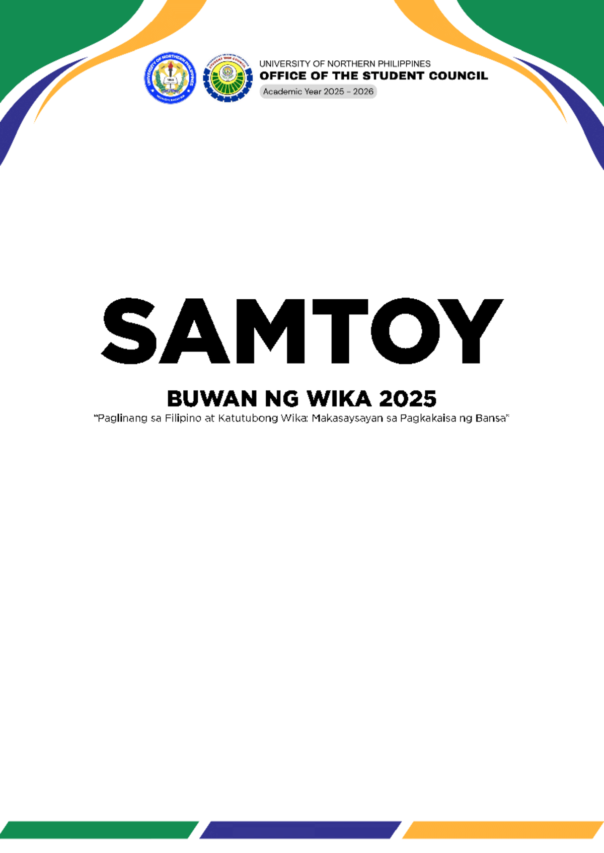 Buwan ng Wika 2025: Patimpalak at Tuntunin ng STUDENT 1986 COUNCIL UNP ...