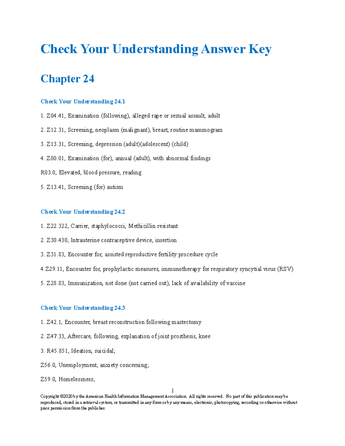Ch24.CYU - Check Your Understanding Answer Key - Studocu