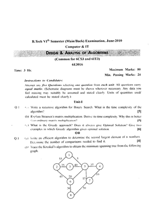 Numerical Questions Master Method - Master Method For Recurrence ...