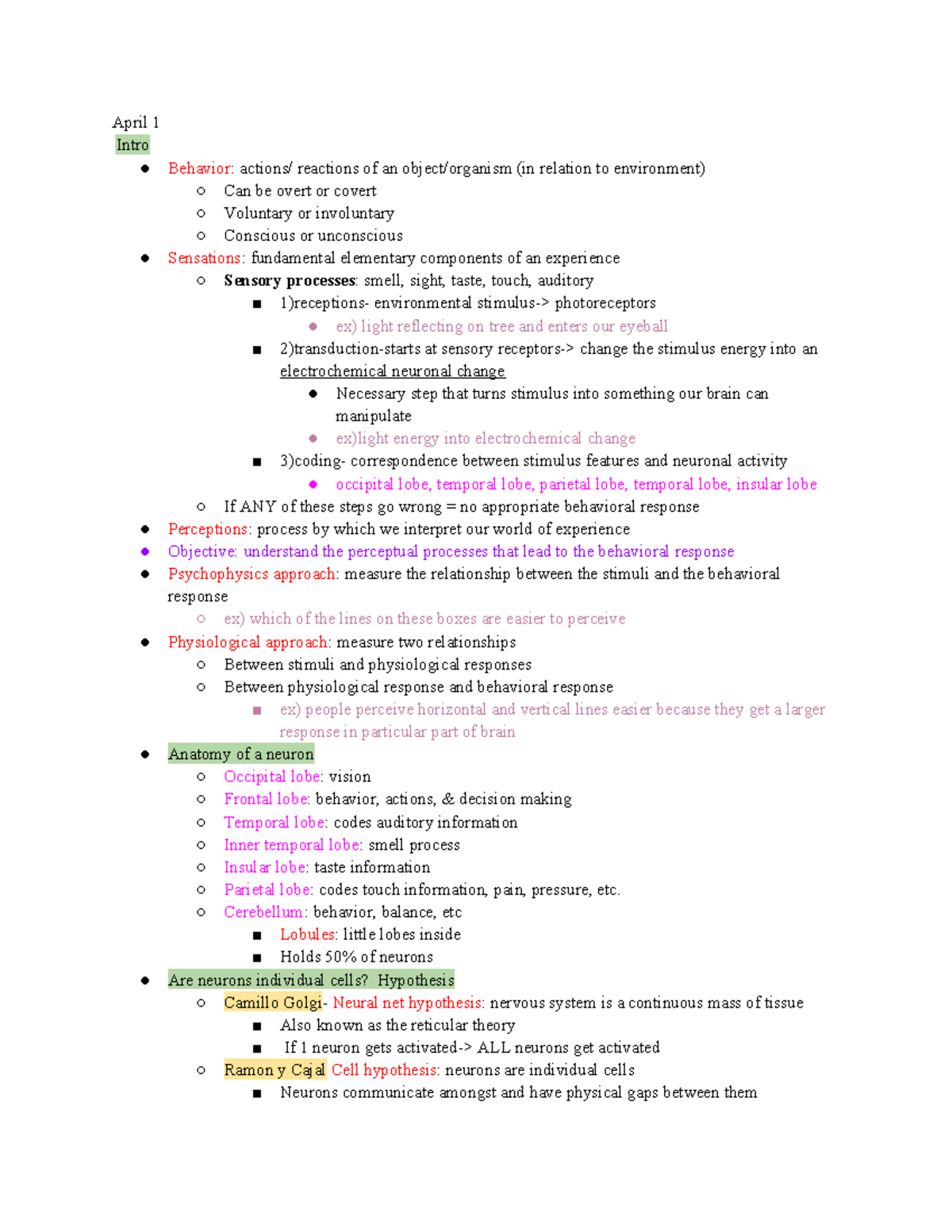 Neural Communication & Neuron Classification: Bio Concepts Overview ...