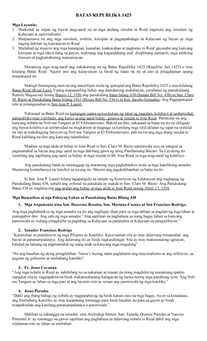 1. Rizal’s Childhood, Birth, Family and Ancestry, and Early Education ...