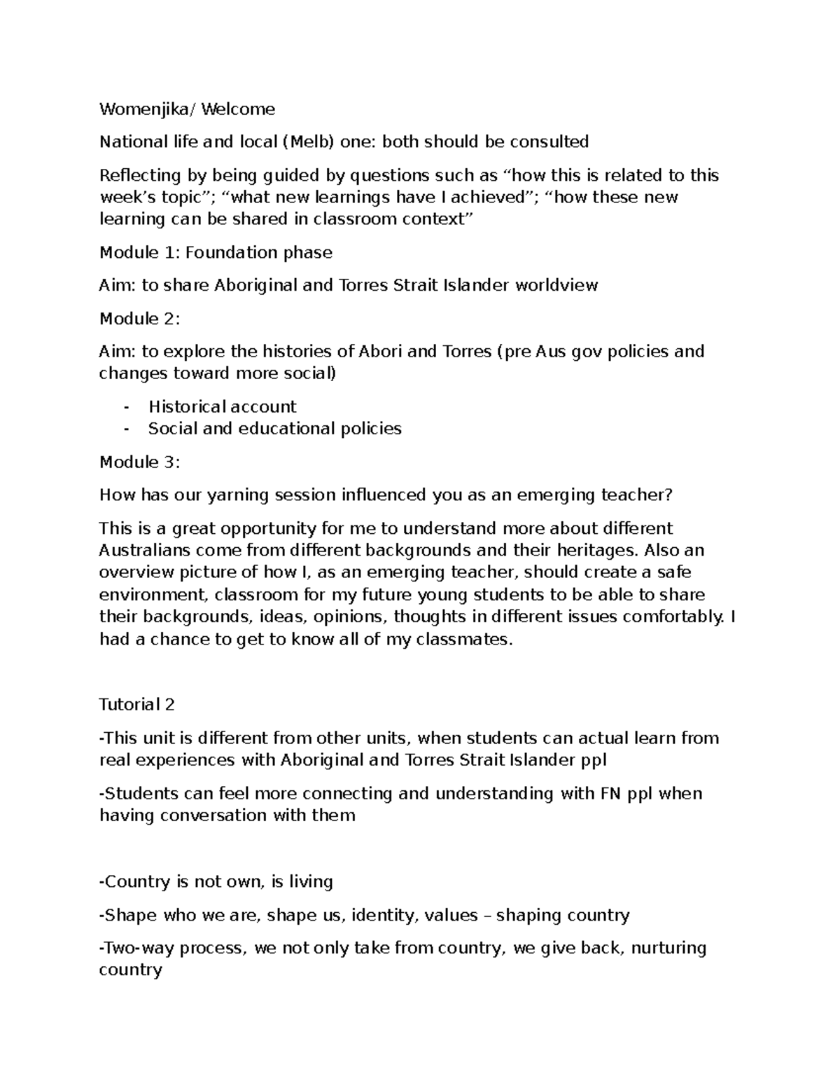 EDES105-T1: Exploring Aboriginal and Torres Strait Islander ...