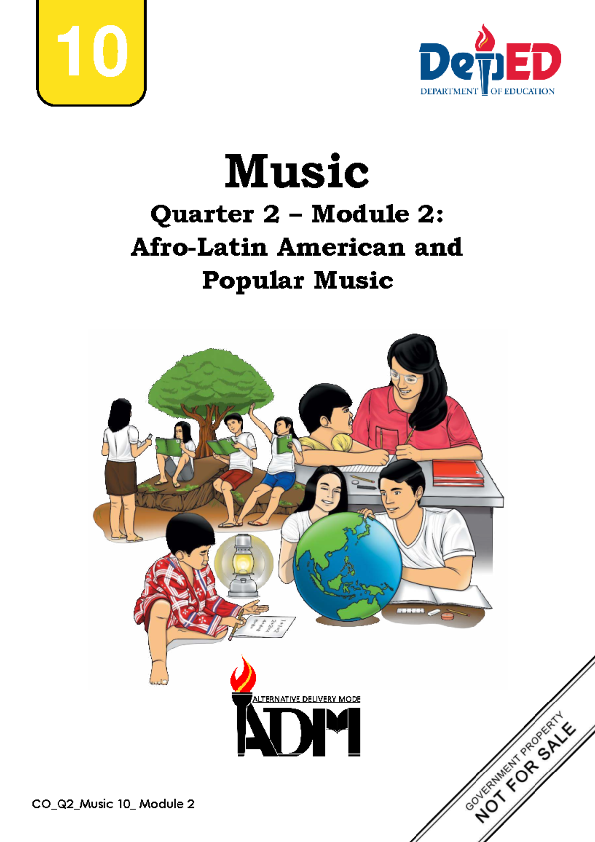 Music 10: Quarter 2 Module 2 - American and Popular Music - Studocu