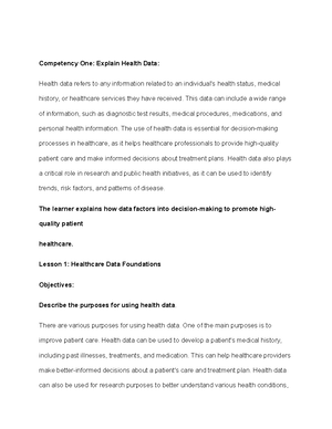 -D220 Study Guide 2 3 2024 - Information Technology in Nursing Practice ...