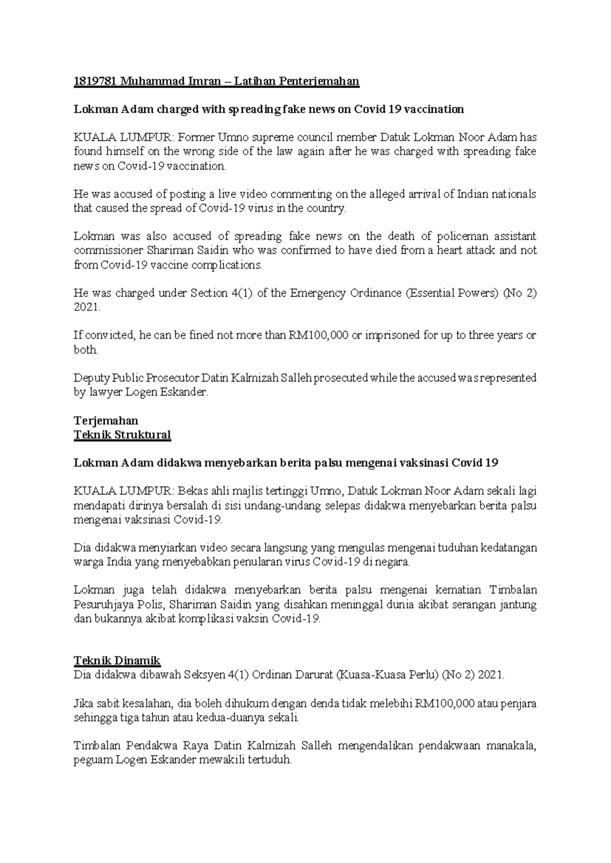 Topik 3 ; NOTA Surat Rasmi - SURAT RASMI 1 PENGENALAN Surat rasmi ...