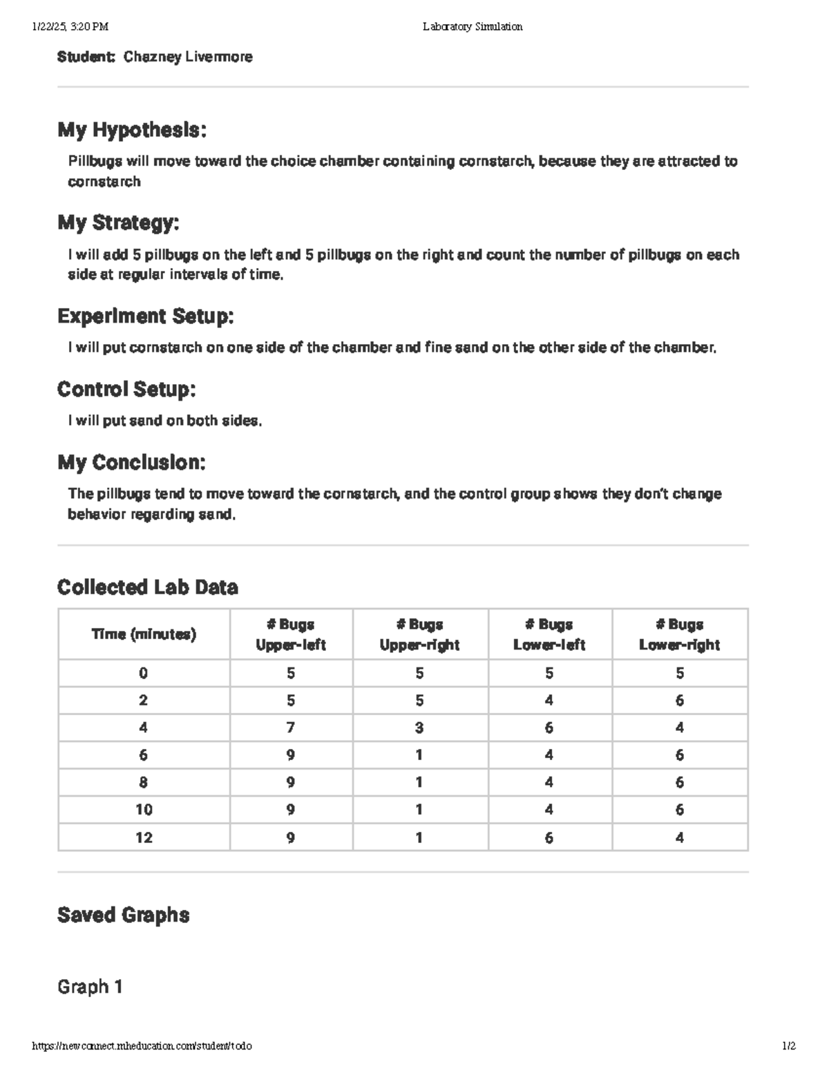 Scientific Method Lab Simulation: Pillbug Behavior Experiment - Studocu