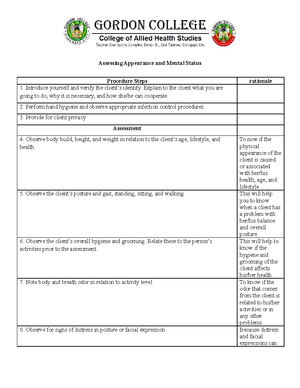 Assessing the Skull and Face - Assessing the Skull and Face Procedure ...