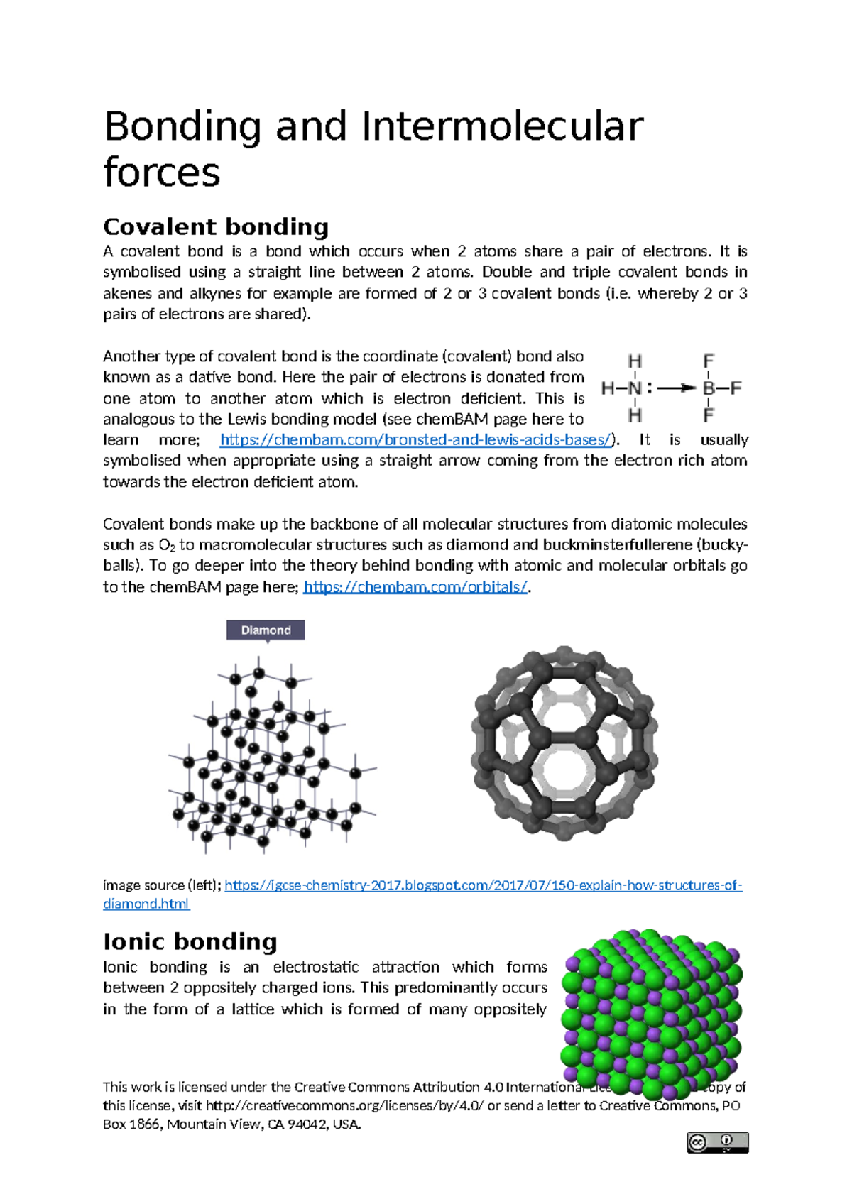 Bonding and Intermolecular Forces: A Comprehensive Overview - Studocu