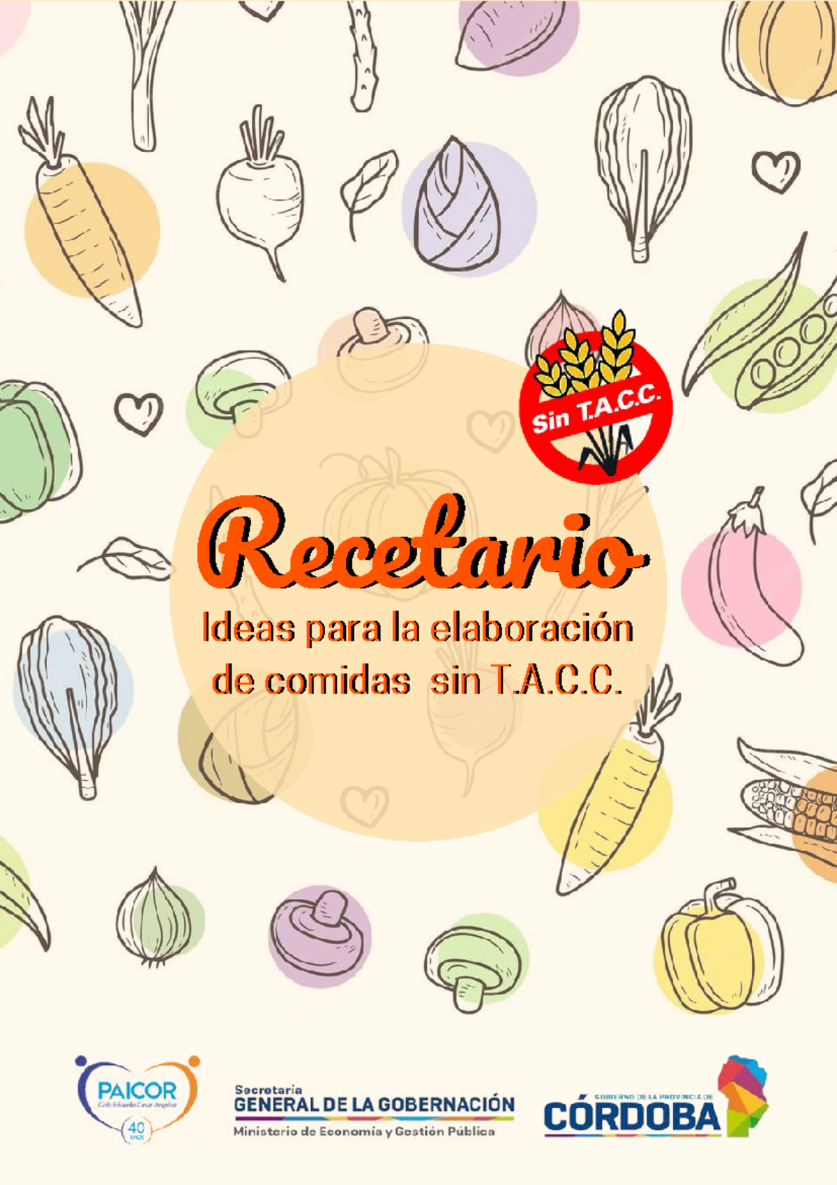 2024 Recetario De Comidas Sin Tacc Para Una Alimentación