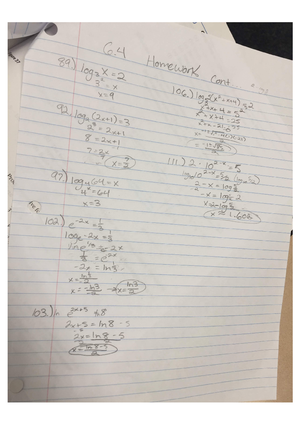 Chapter 6 Guided Notes: Solving Trigonometric Equations - Chapter 6 ...