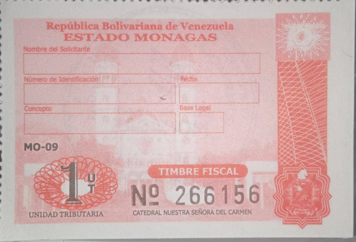 Timbre Fiscal - Medicina integral comunitaria - P República Bolivariana ...