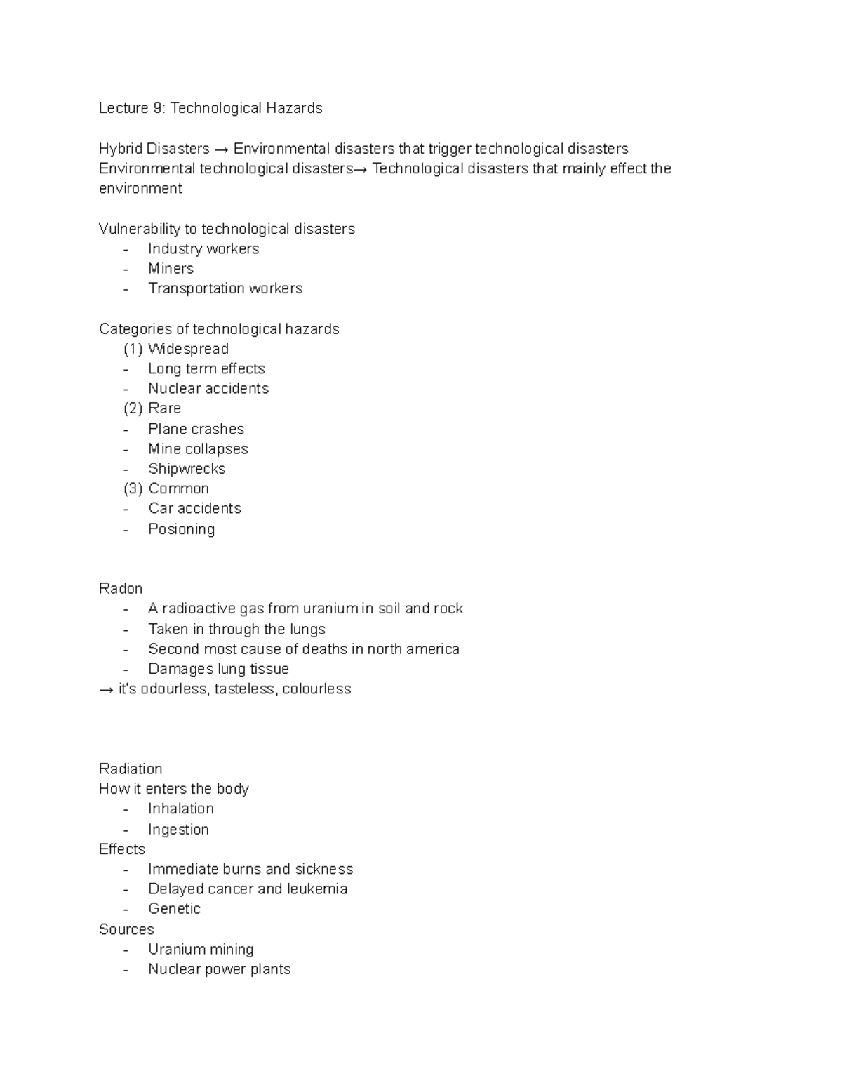 Lecture 10 & 11: Avalanches and Wildfires Overview - Studocu