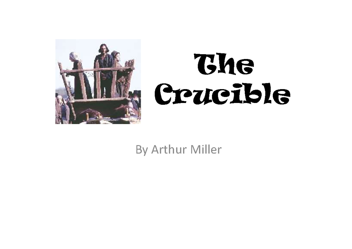 The Crucible (ENG 101) Analysis: Witchcraft, McCarthyism & Hysteria ...