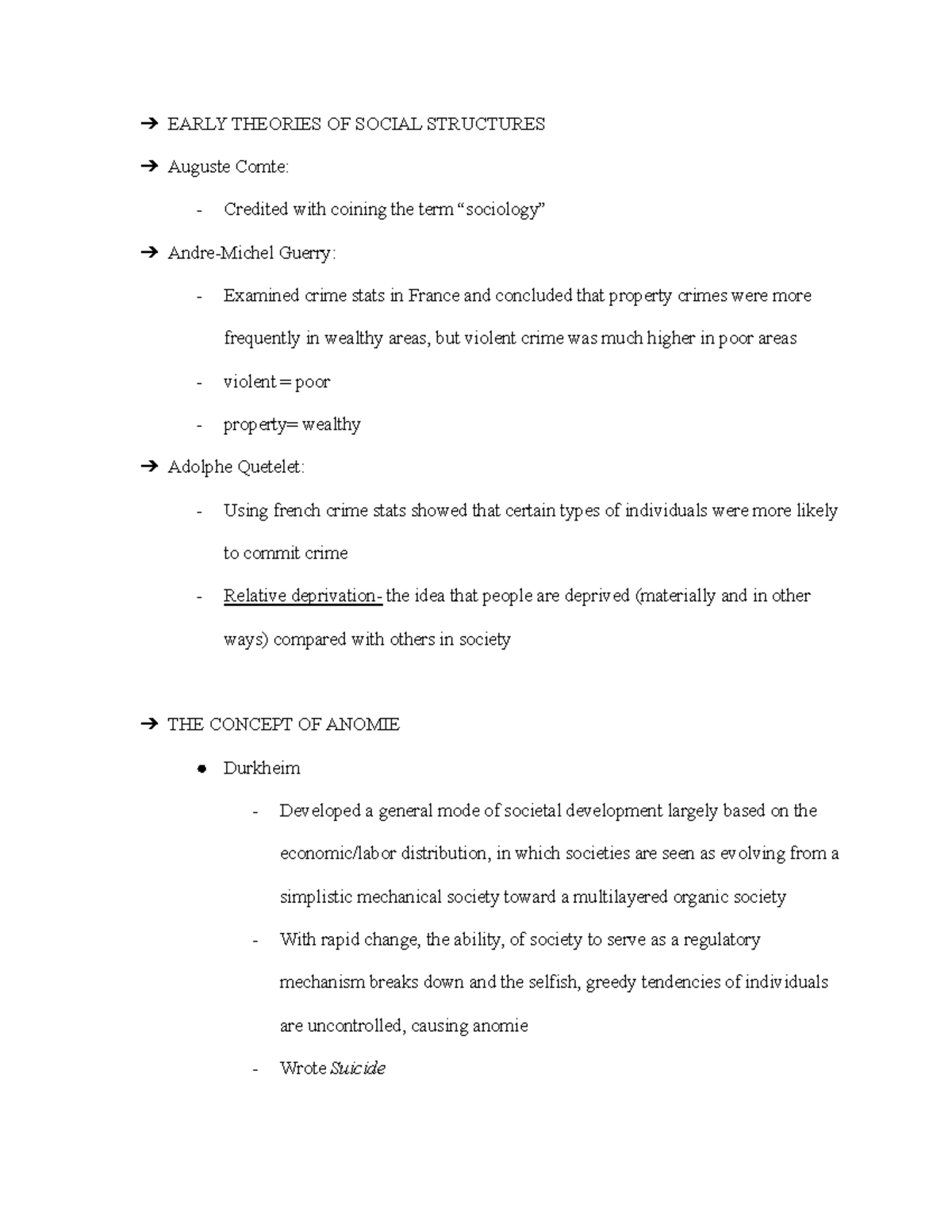 Crim CH 8: Theories of Social Structure and Crime Dynamics - Studocu