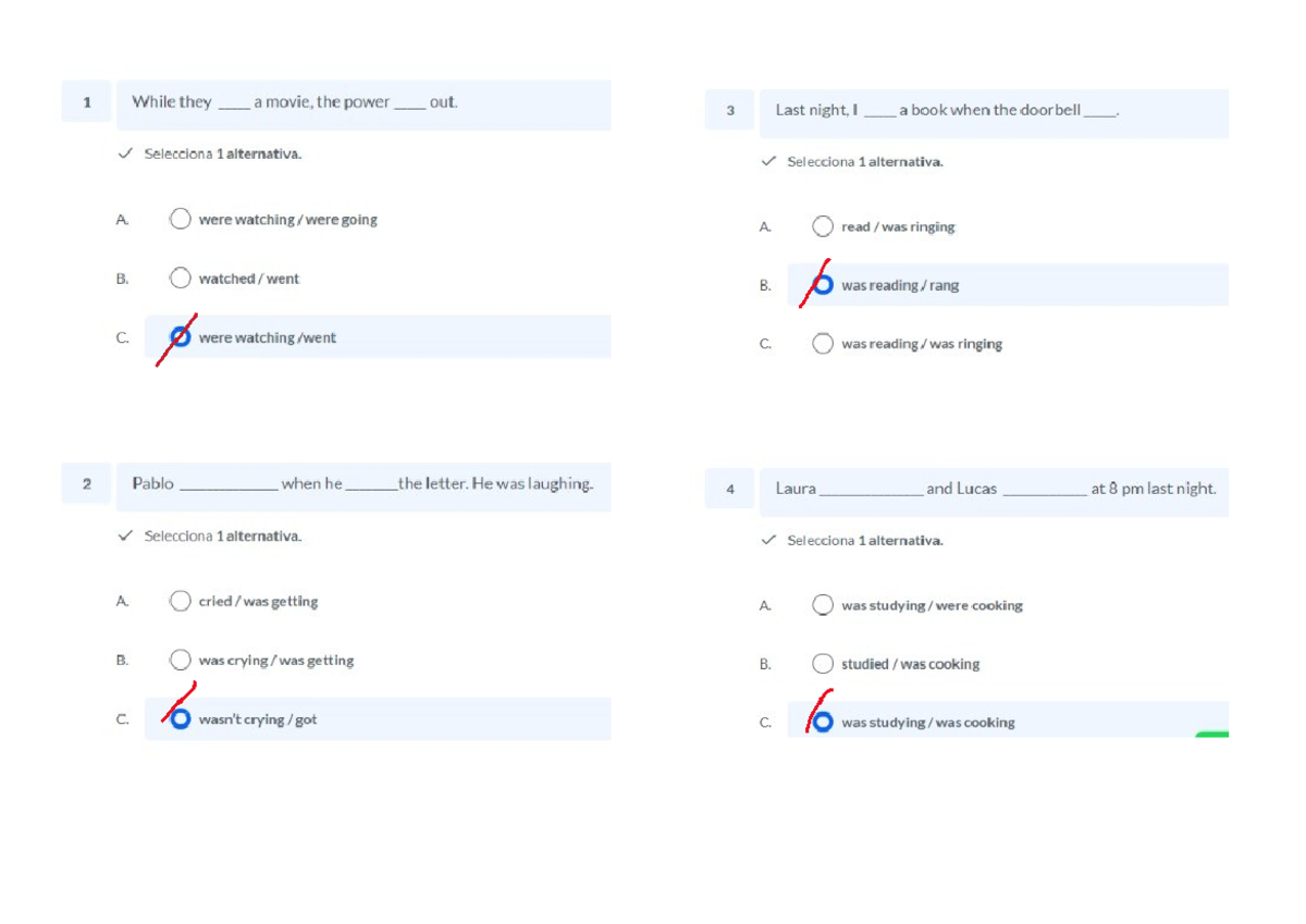 (AC-S03) Week 03 - Pre-Task Quiz - Grammar Practice and Answers - Studocu