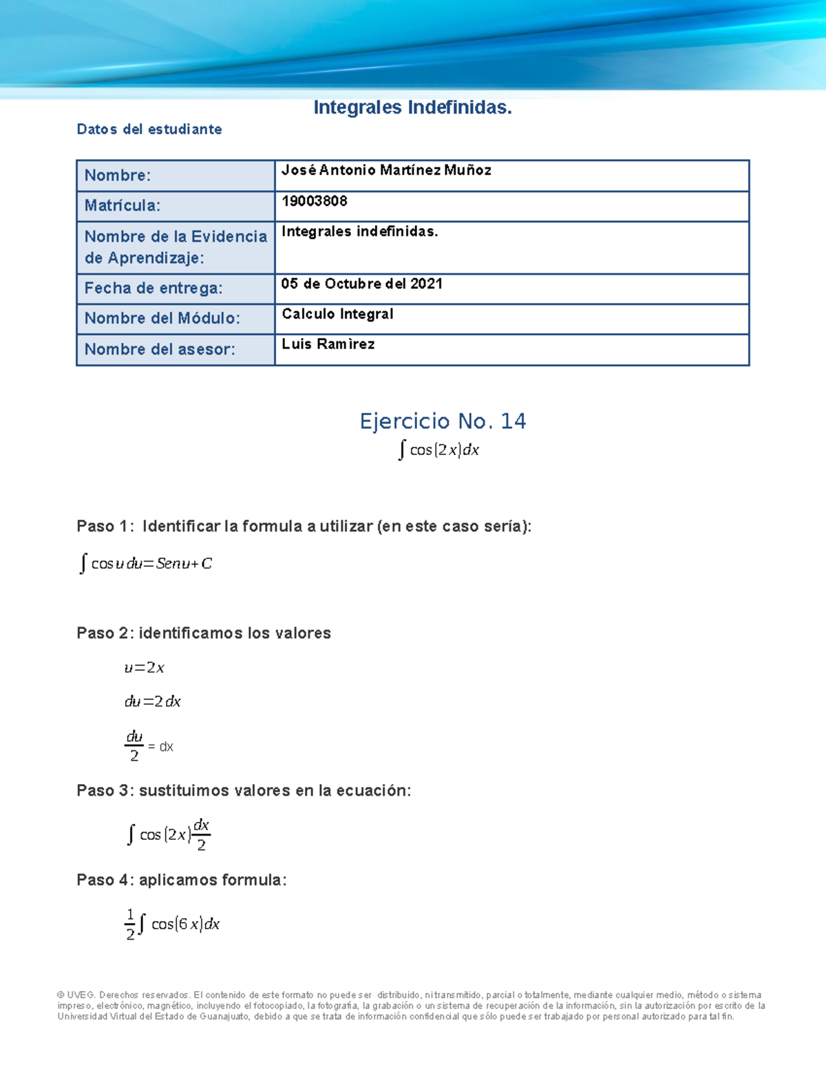 19003808 Martinez Muñoz Jose Antonio Integrales Indefinidas-docx ...