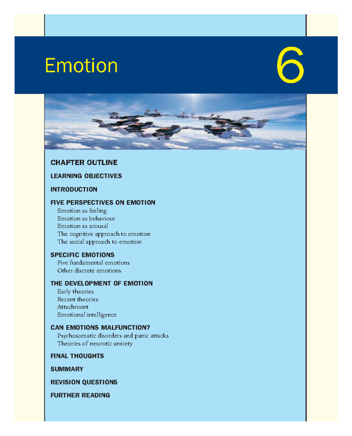 PSY_C06: Emotion - Comprehensive Overview and Key Theories - Studocu