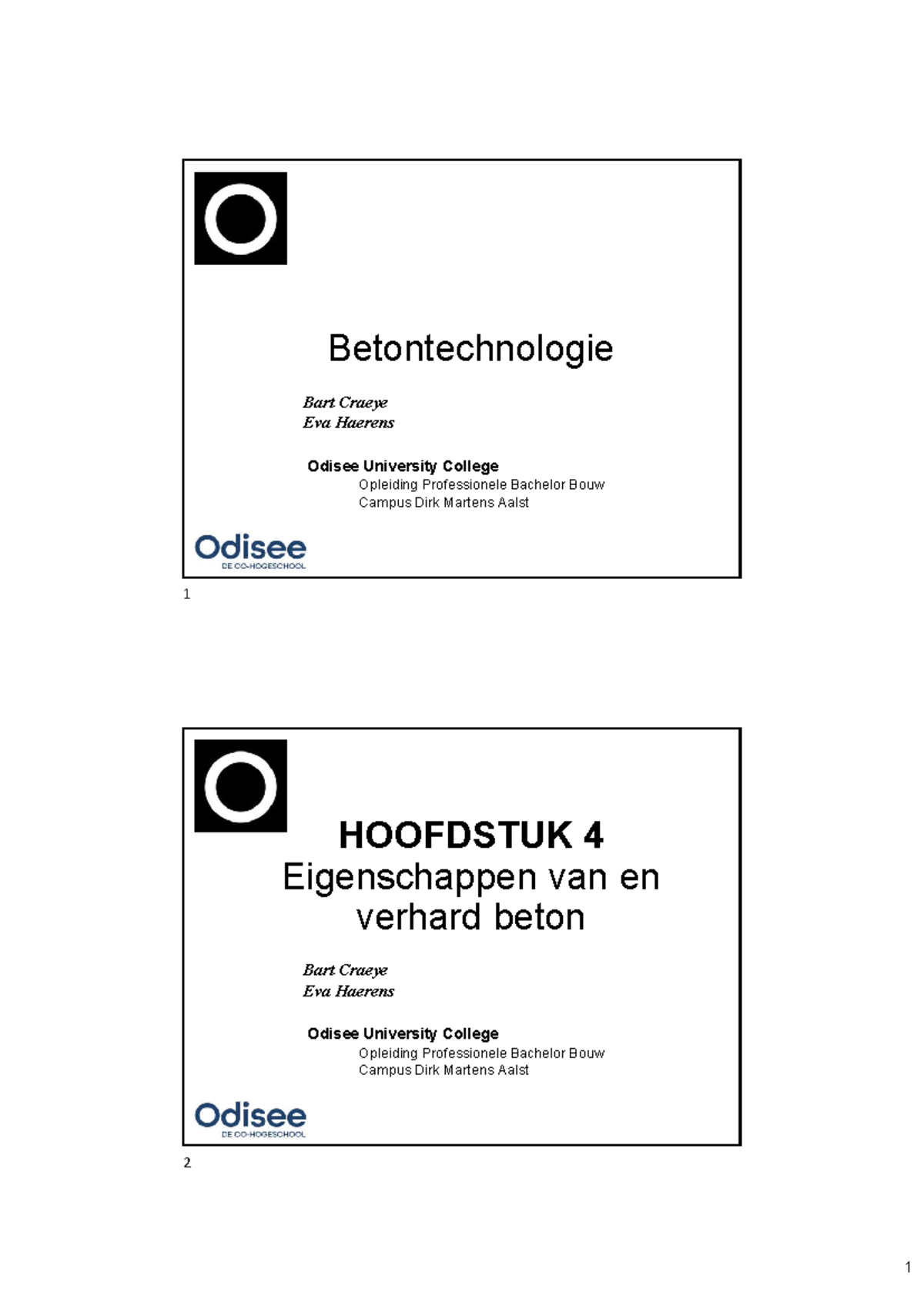 Betontechnologie: Hoofdstuk 4 - Eigenschappen van Verhard Beton - Studocu