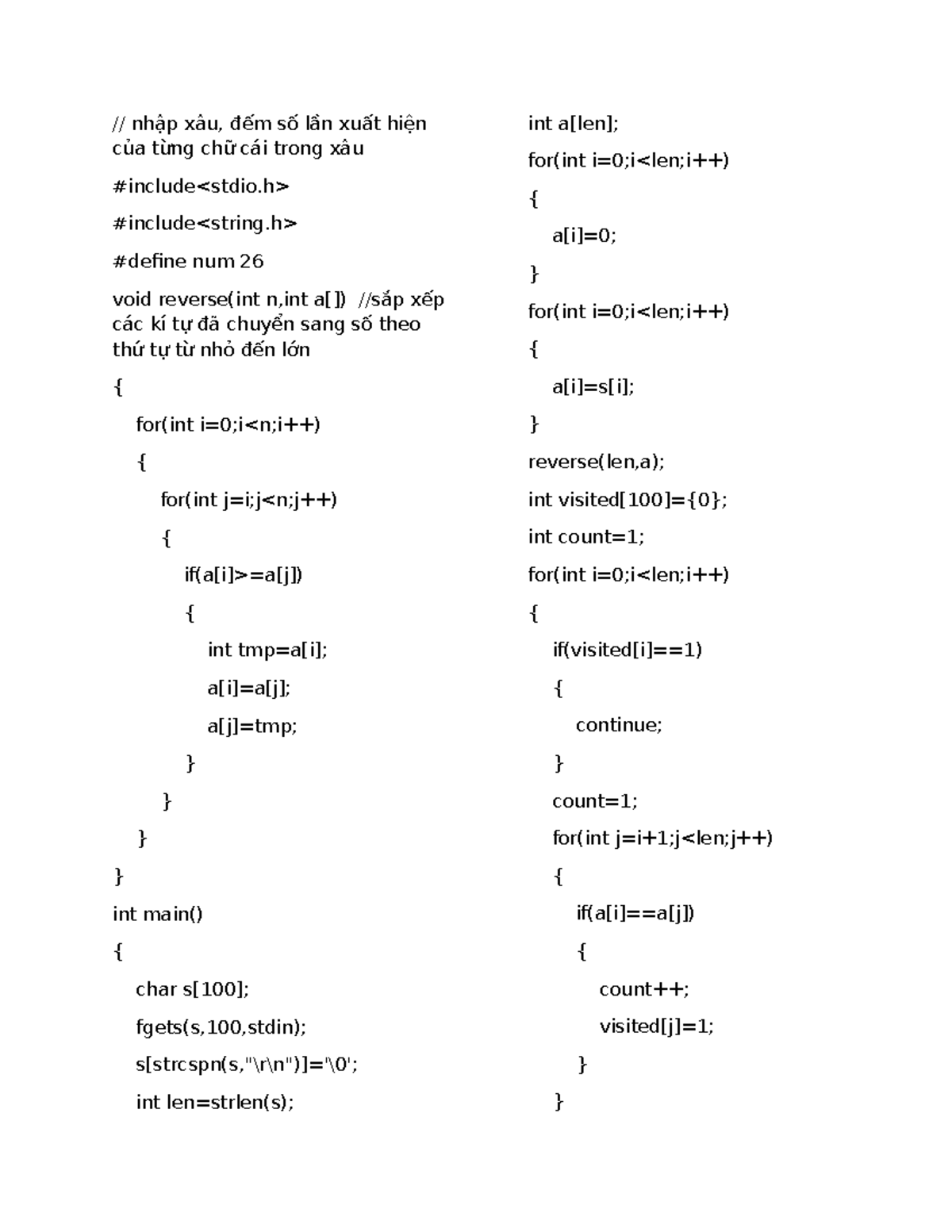 Document 13 - C Programming Exercises: String and Linked List Functions - Studocu