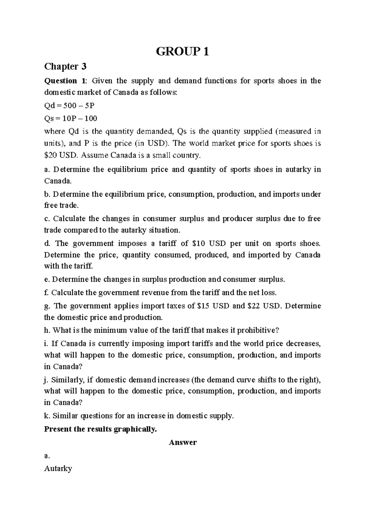 Group 1 HW: Economic Analysis - Ch. 3, 4, 5, and 6 Insights - Studocu