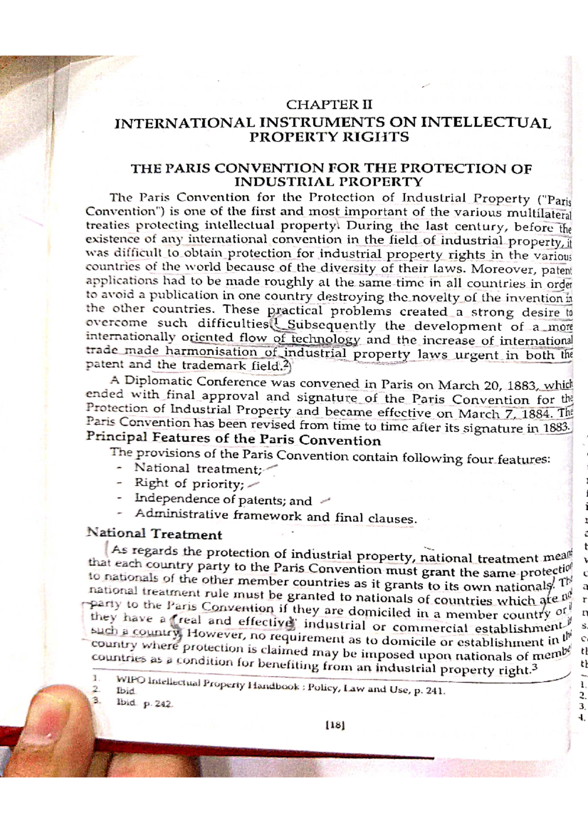 IPR Conventions Overview and Key Principles - Studocu