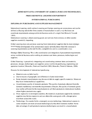 Attachment Report - BACHELOR IN SUPPLY CHAIN MANAGEMENT TANGARA SAMUEL ...