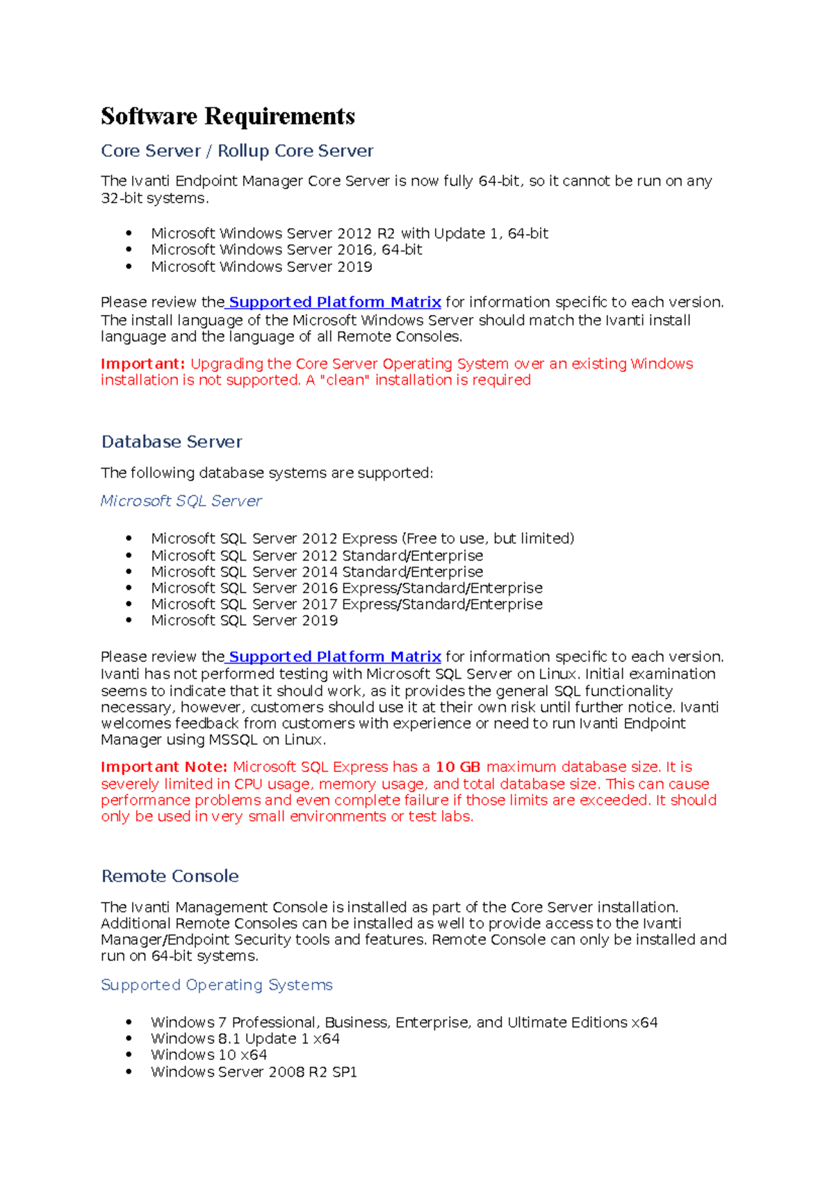 EPM System Requirements and SQL Server Replication Guide - Studocu