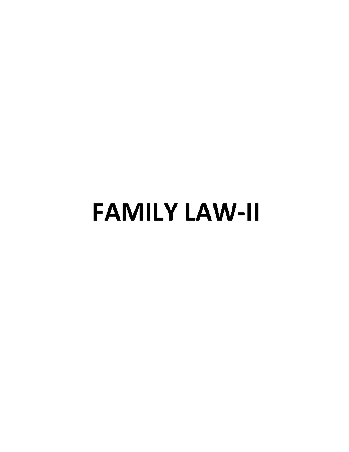 Family Law II: Understanding Muslim Marriage, Divorce, and Inheritance ...