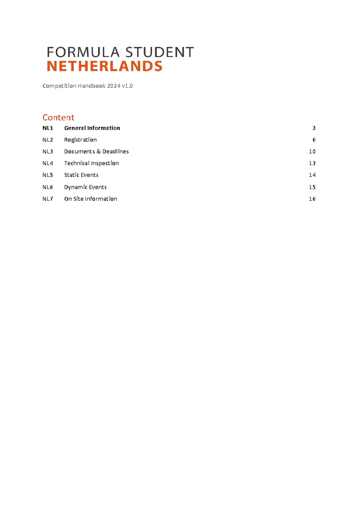 FSN 2024 Competition Handbook: Key Information & Guidelines - Studocu