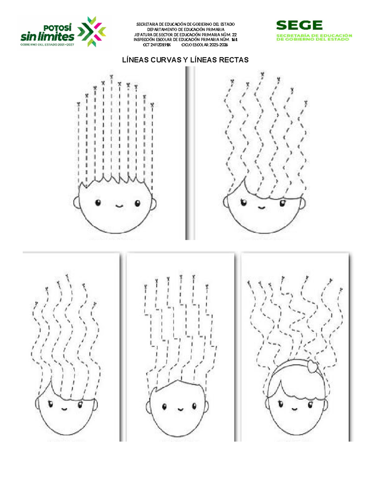 Líneas Curvas Y Líneas Rectas - Comunicación grafica - SECRETARIA DE ...