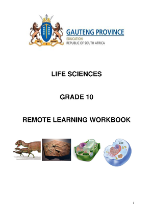 [Solved] LIFE Science grade 10 Support and transport system in plants ...