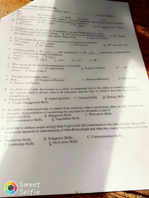 Entrepreneurship module freshman - Entrepreneurship Ministry of Science ...