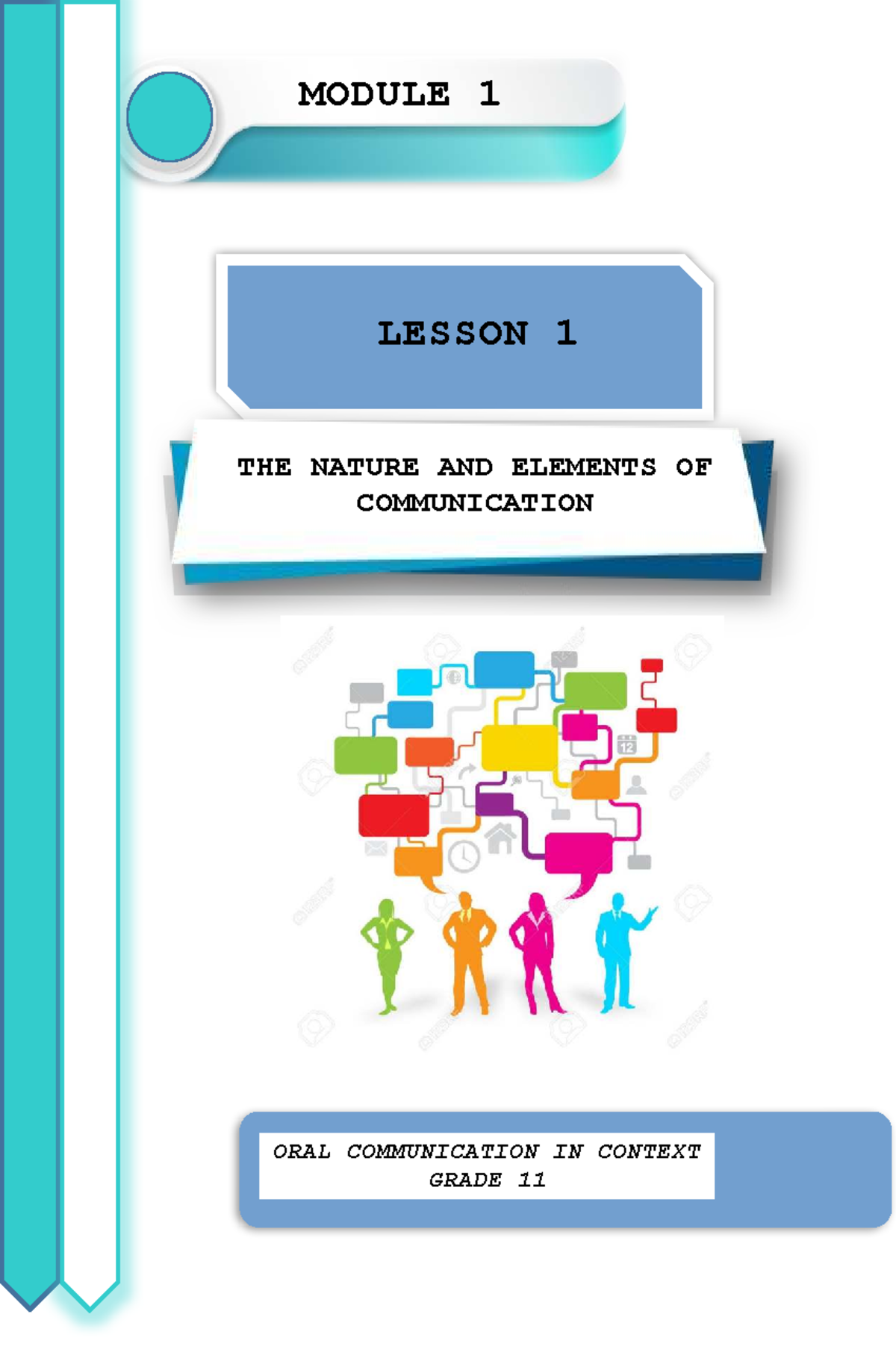 ORAL COMM 11 Module 1: Nature & Elements of Communication - Studocu