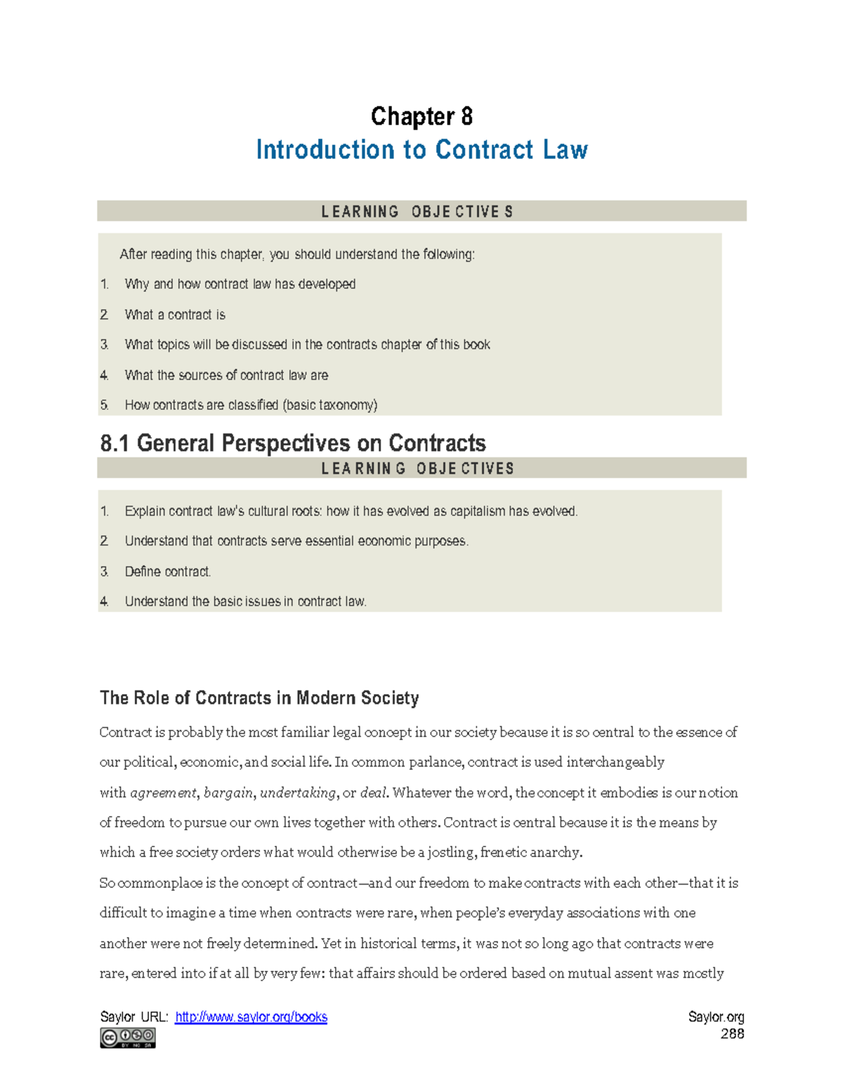 Introduction to Contract Law: Key Concepts & UCC Overview (Chapter 8 ...