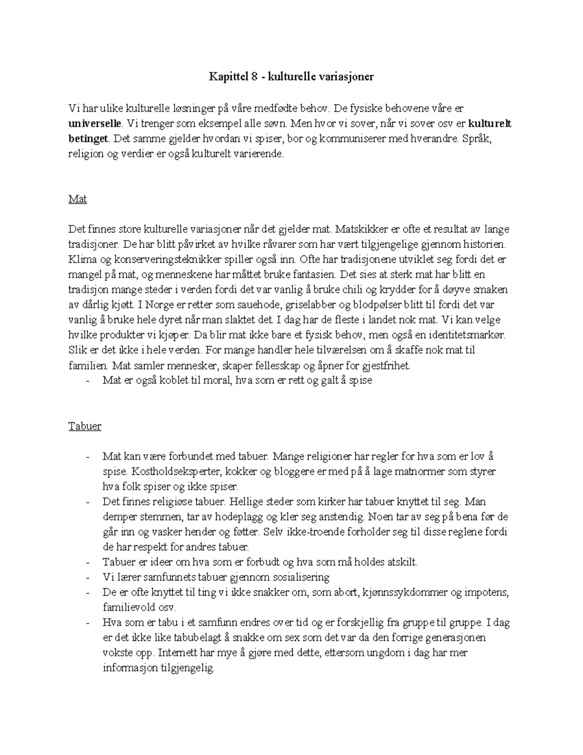 Kapittel 9 - mangfoldige samfunn - Kapittel 9 - mangfoldige samfunn I norge varierer hvem vi er ...