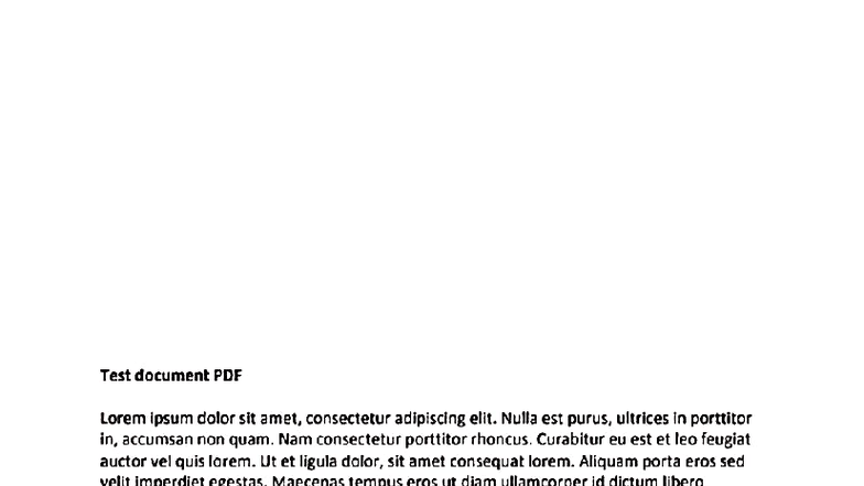 Test Document Analysis: Insights and Findings - Studocu