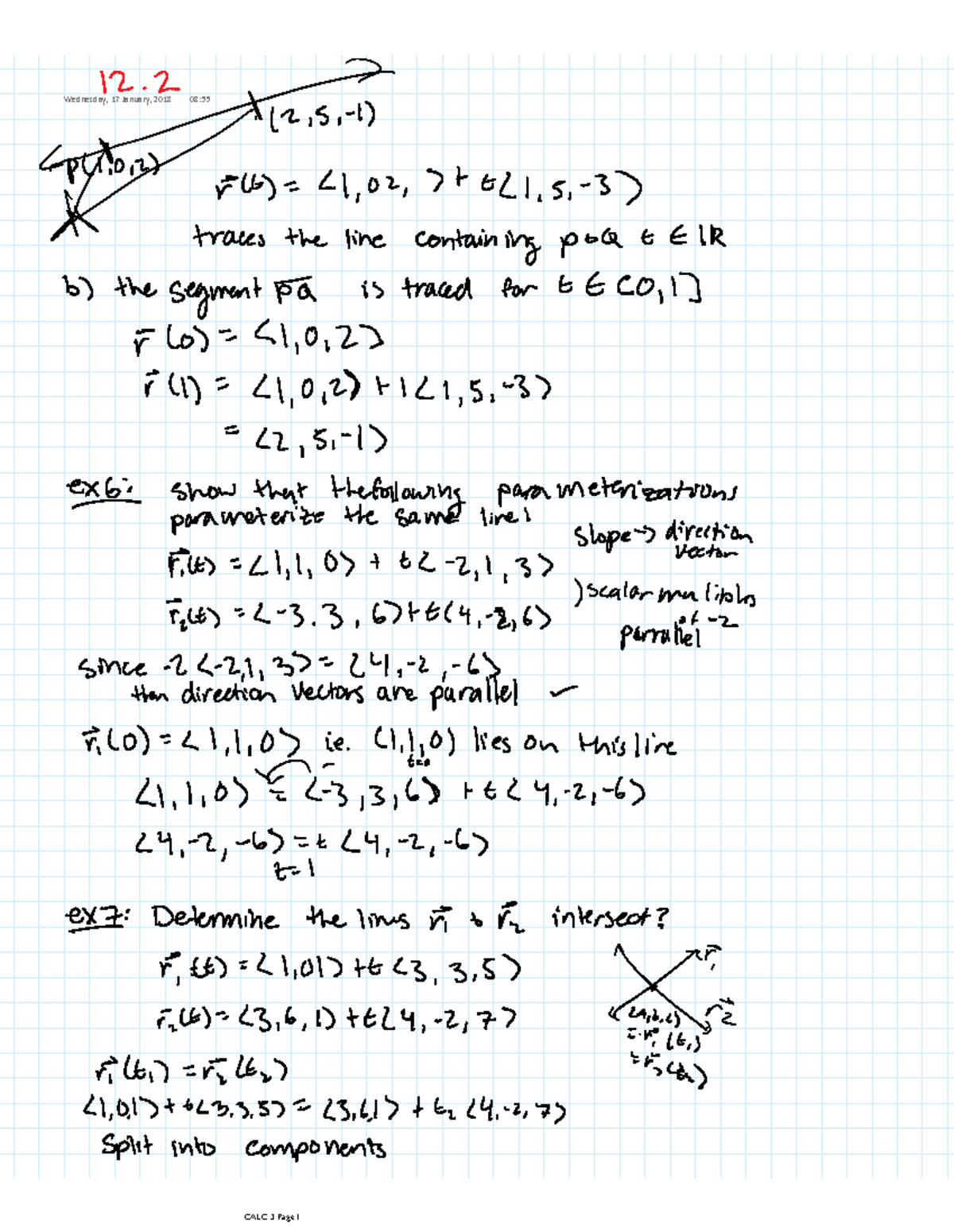 CALC 3 - Lecture Notes Compilation and Summary - Studocu