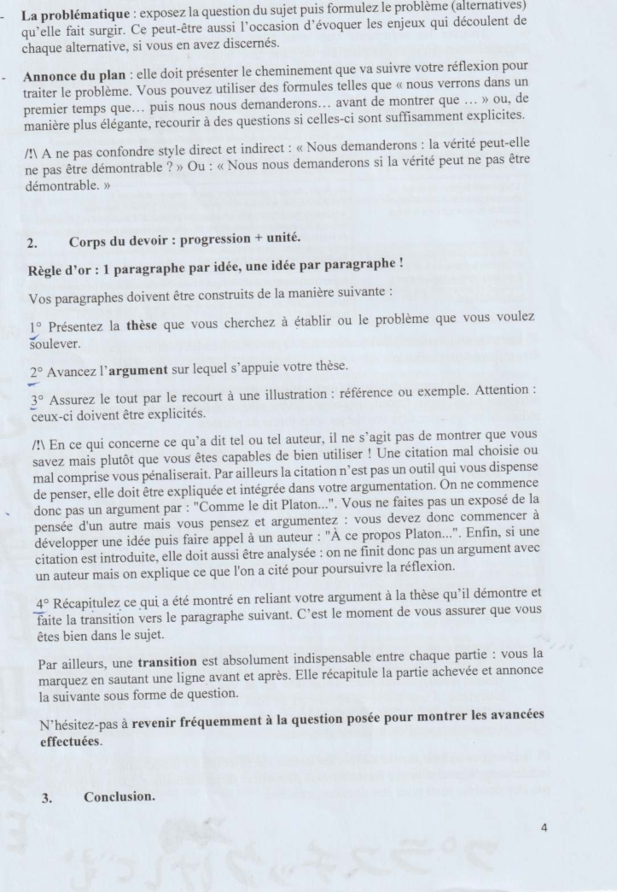 Méthodologie de Dissertation : Problématique et Plan (Cours) - Studocu