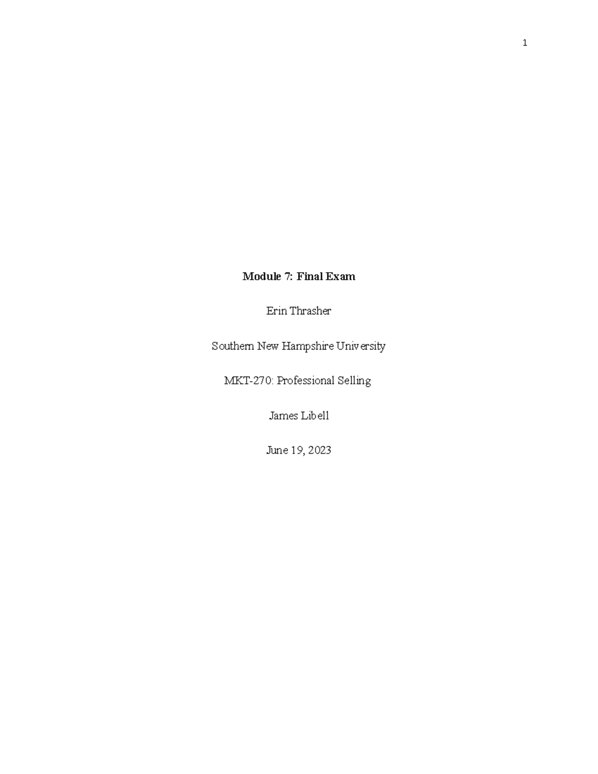 MKT-270 Final Exam: B2B vs B2C Sales Concepts and Strategies - Studocu