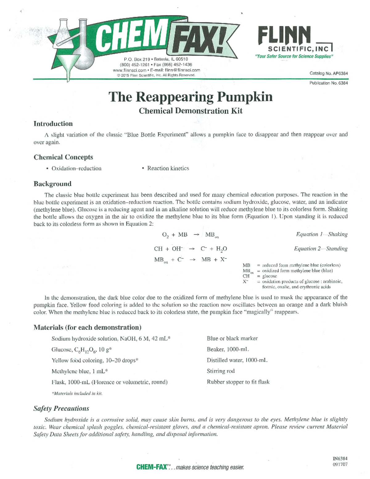 Reappearing pumpkin ...