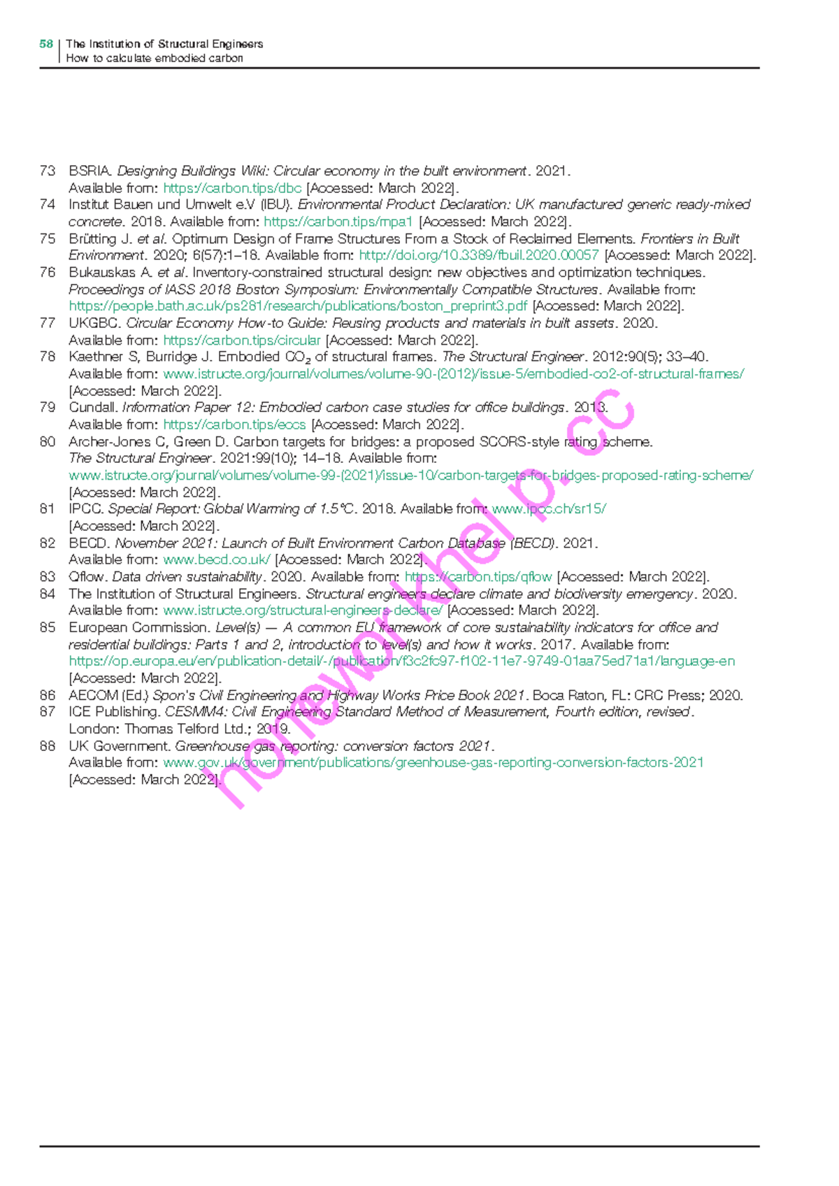 IStruct E 2022 How to Calculate Embodied Carbon 2nd edition - 73 BSRIA ...