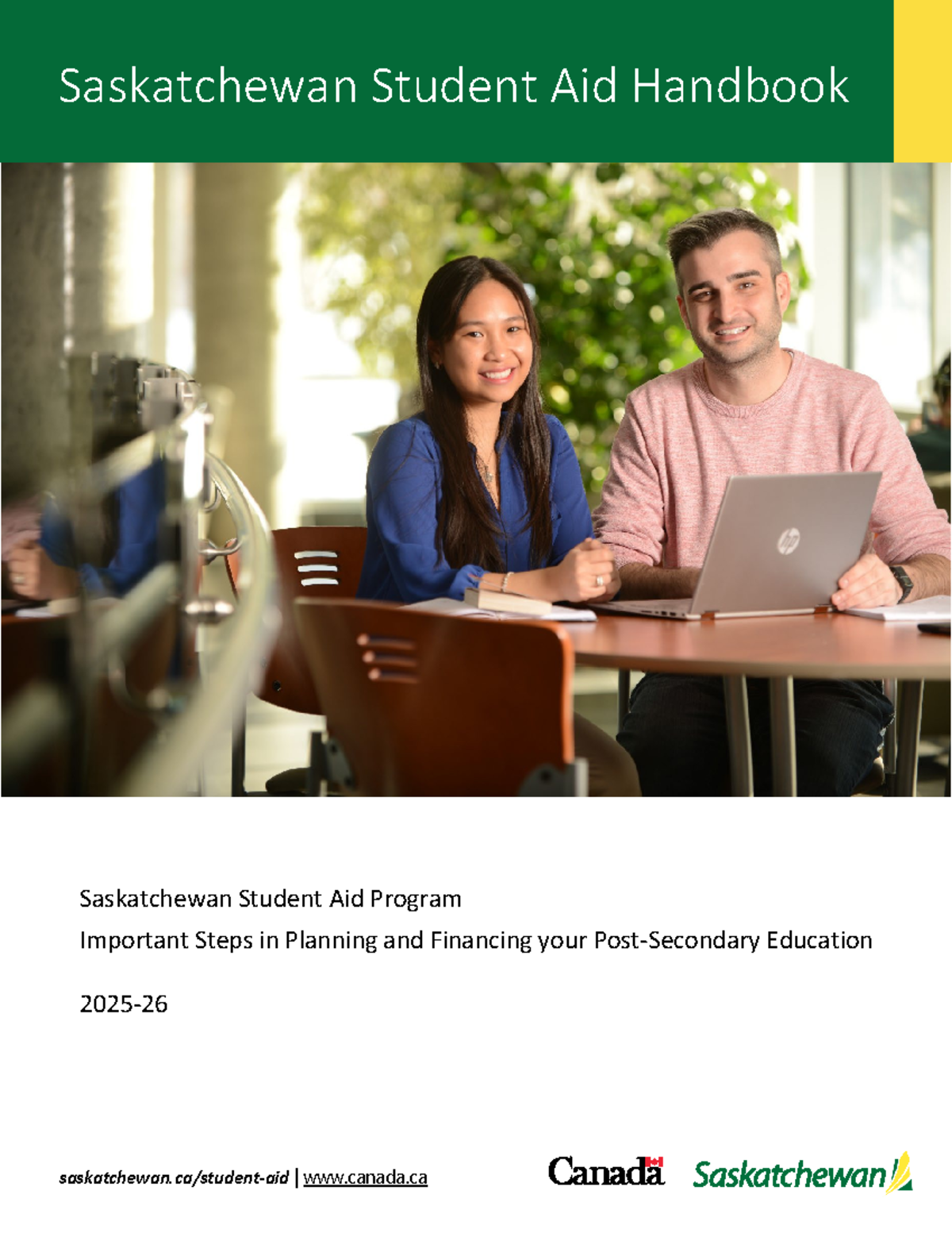 Saskatchewan Student Aid Handbook 2025-26: Key Steps for Financing ...