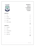 Grade 9 Social Science June 2025 Exam: Geography Focus (75 Marks) - Studocu