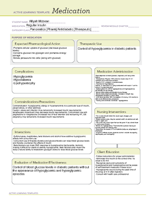 Lorazepam med temp - ATI - ACTIVE LEARNING TEMPLATES Medication STUDENT ...